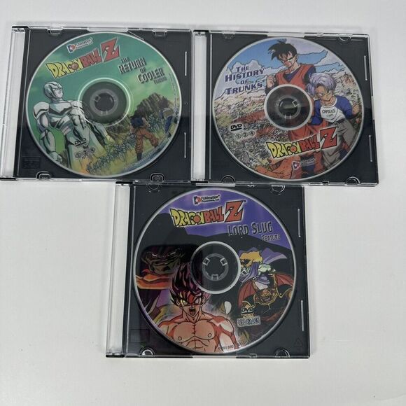 dragon ball z | Media | Lot Of 3 Dragonball Z The History Of Trunks Dvd ...